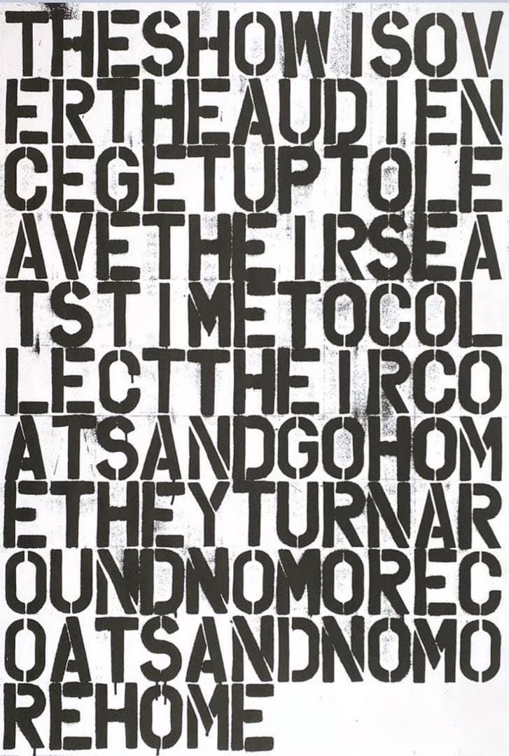 T*o様 Christopher Wool&Felix Gonzalez-Tor