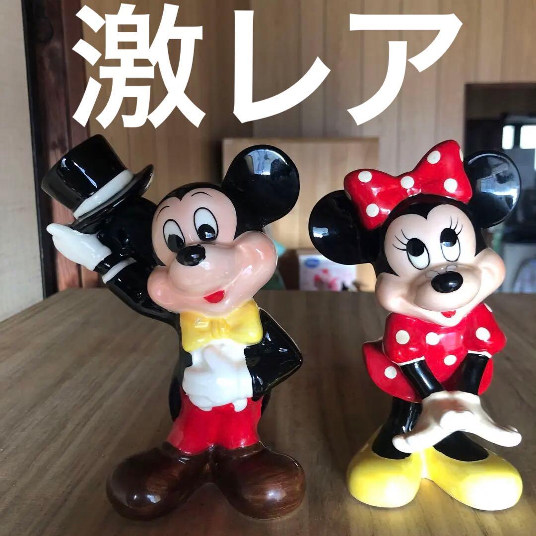 東京ディズニーリゾートミッキー ミニー 陶器フィギュア セット