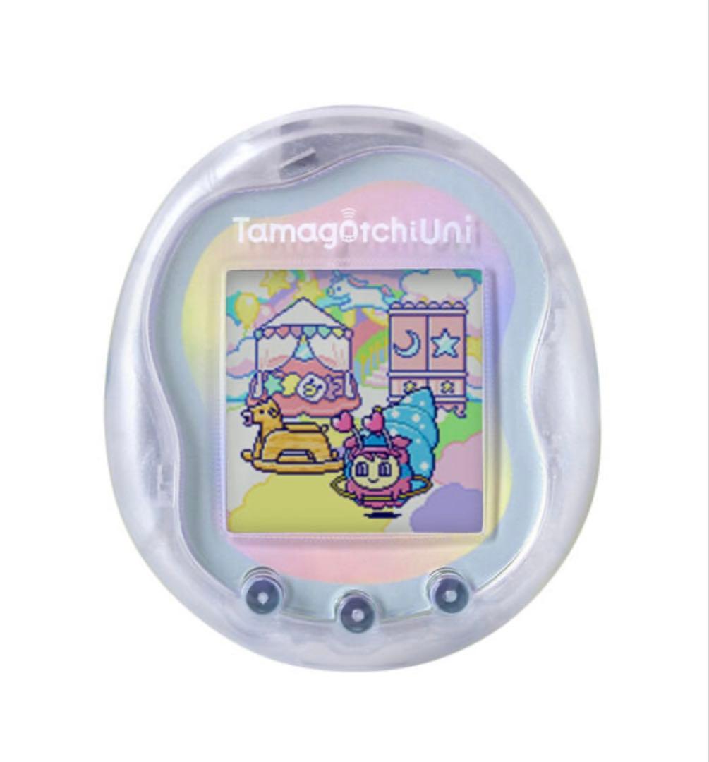 たまごっちTamagotchi Uni Aurora Pink White