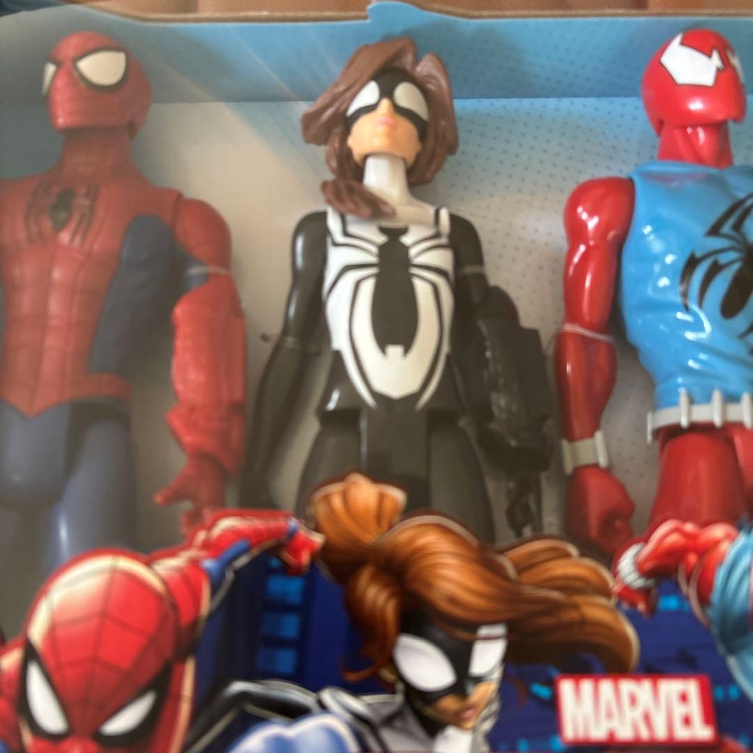 Hasbro Marvel スパイダーマン フィギュアセット　4体