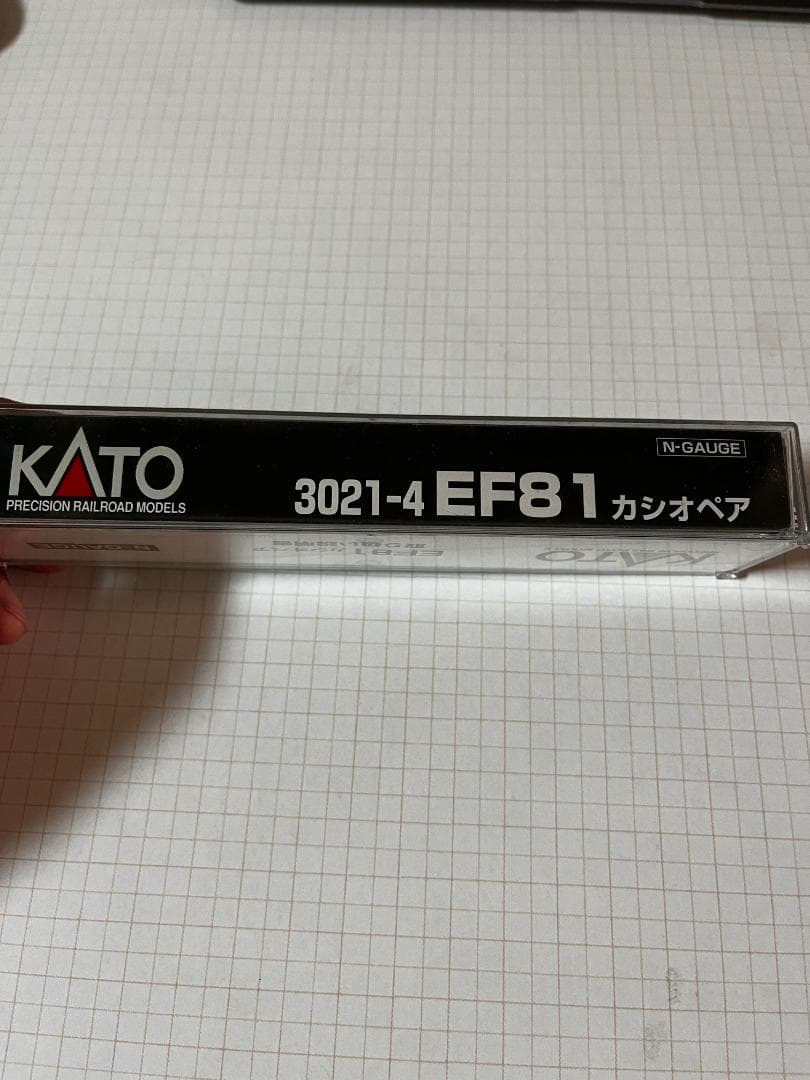 KATO EF81 カシオペア　Nゲージ 3021-4