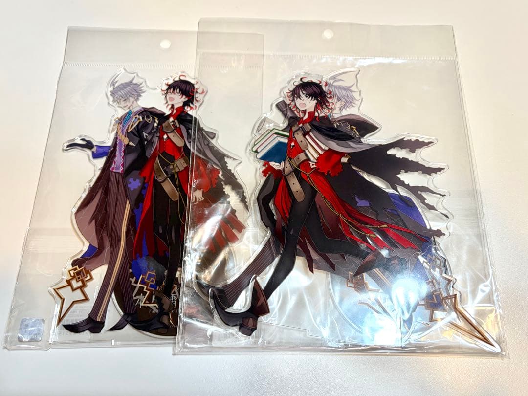 マチアソビ　本庄雷太展　FGO BIGアクリルスタンド　モリアーティ＆ダンテ
