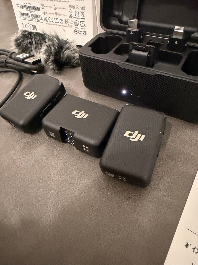 定価37400円 DJI Mic ワイヤレスマイク 2TX+1RX 美品