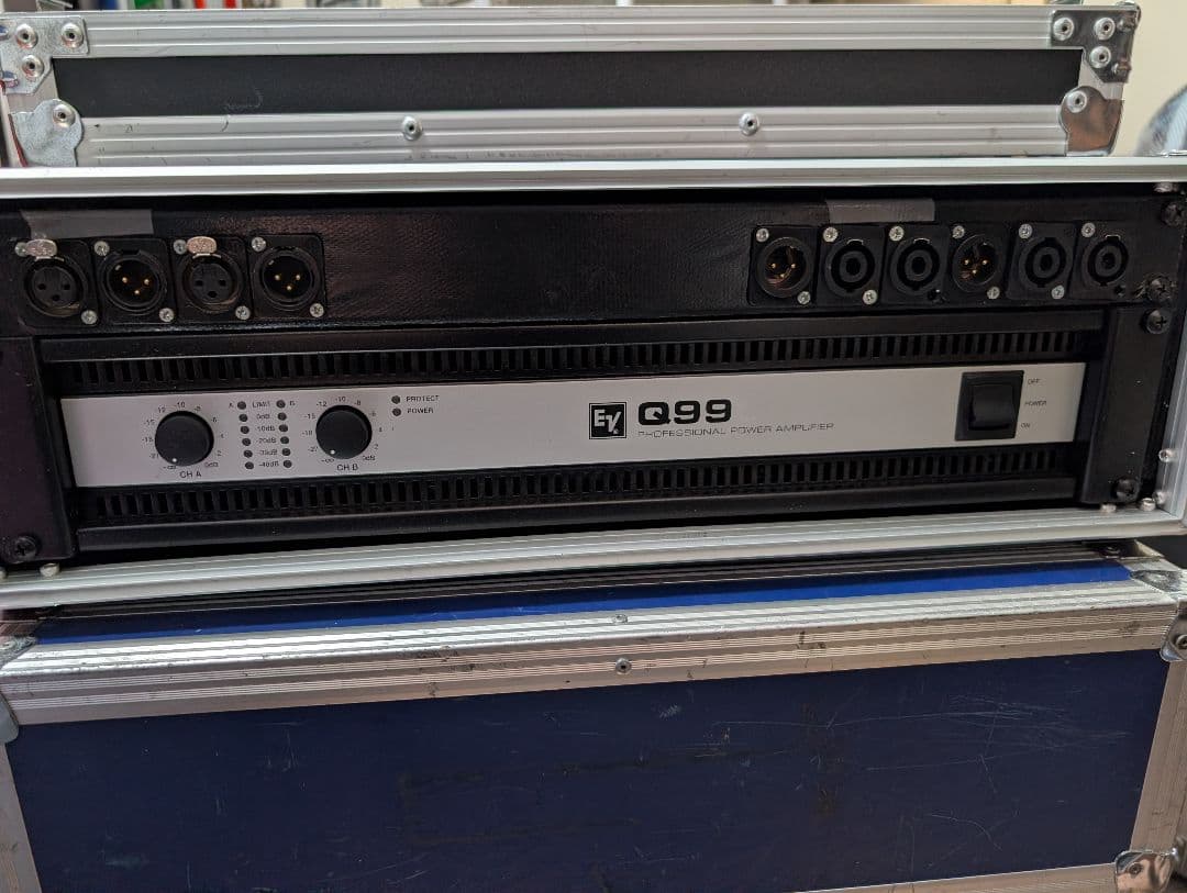 ElectroVoice Q99 エレクトロボイス パワーアンプ その１