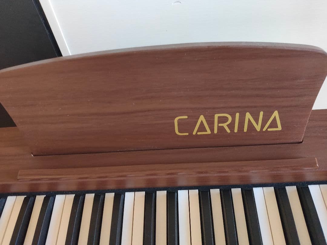 カリーナ　88鍵盤　電子ピアノ ブラウン　CARINA