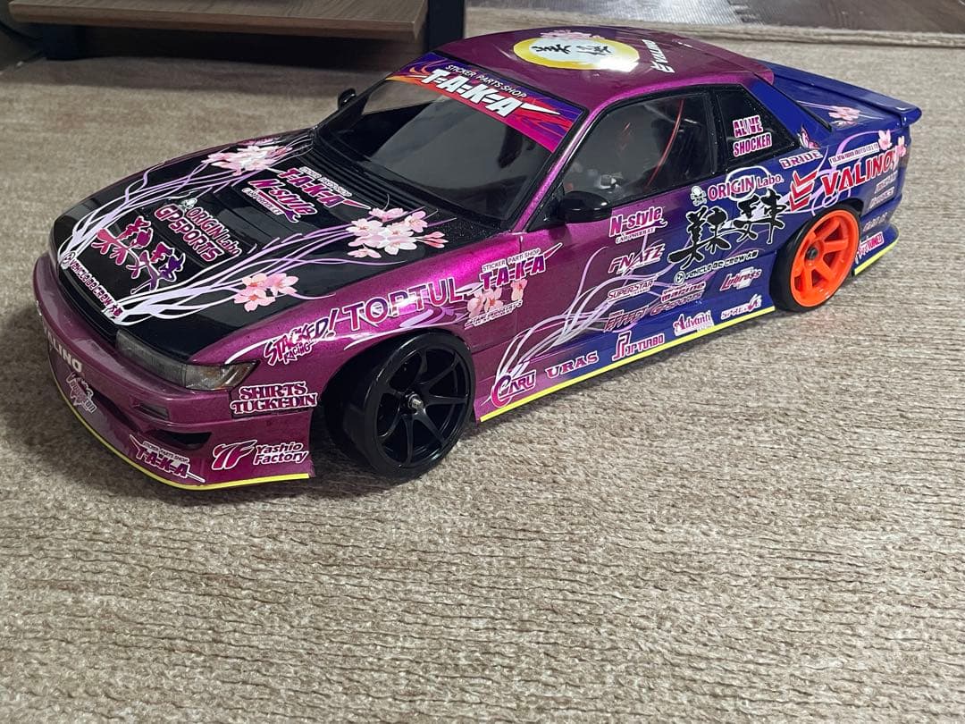 アディクション ラジコンボディ S13 シルビア 高木美紀仕様