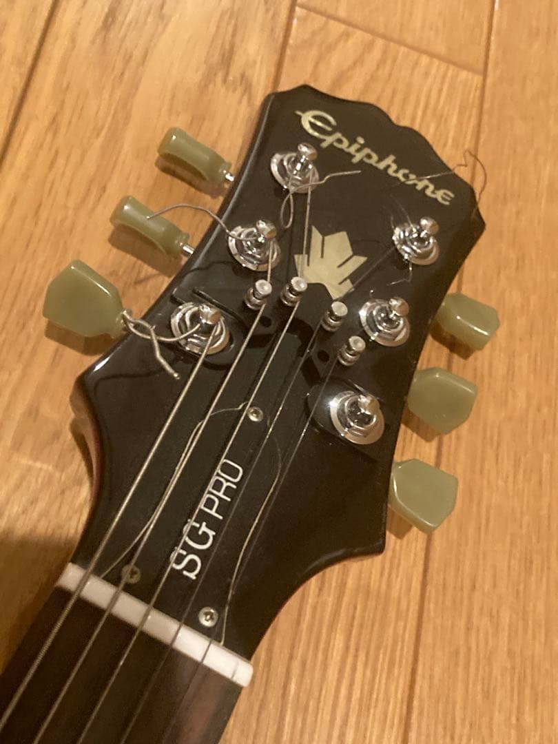 Epiphone SG PRO ワインレッド　トレモロ他