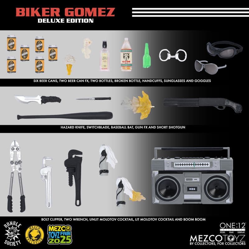 gomez　mezco　メズコ　ワン12コレクティブ　1/12　フィギュア
