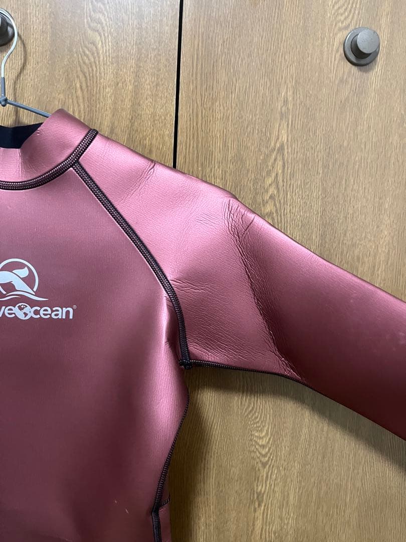 BESTDIVE Saveocean 赤色 2MM ウェットスーツ Lサイズ