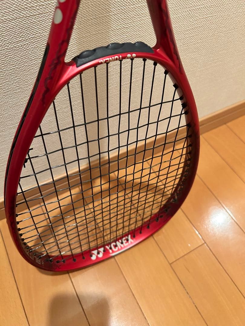 YONEX VOLTRAGE 7S 軟式テニスラケット 紅 クレナイ