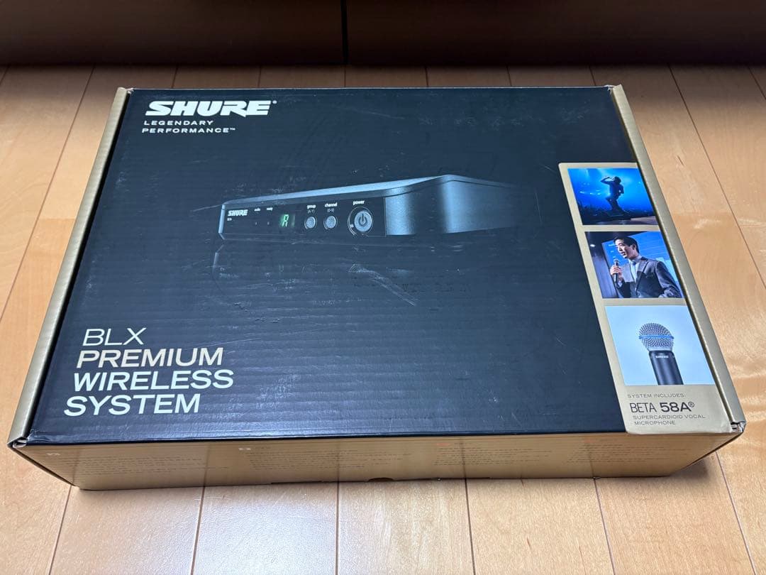 ※値引き【新古品】SHURE BLX24J/B58-JB ワイヤレスマイク