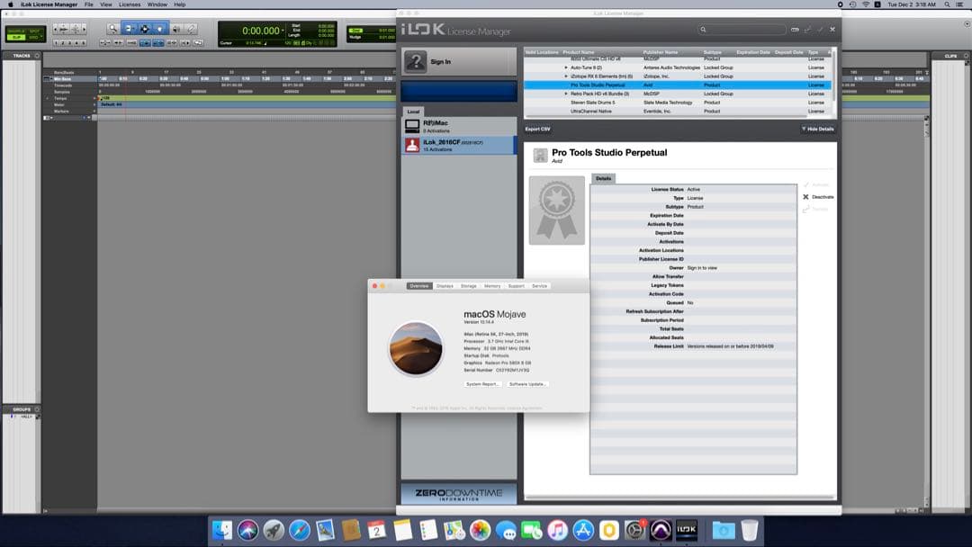 k*z様 AVID Pro tools 永続ライセンスVersion 2018.