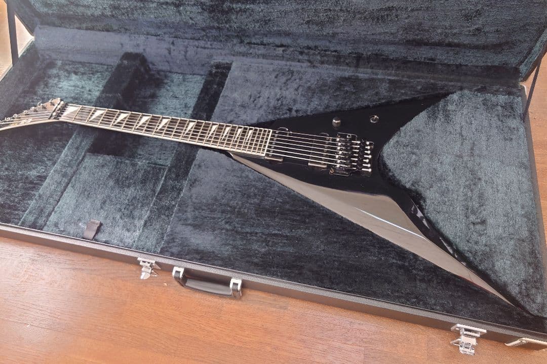 ESP EⅡ E-II ARROW 7 FLOYD ROSE ブラックJAPAN