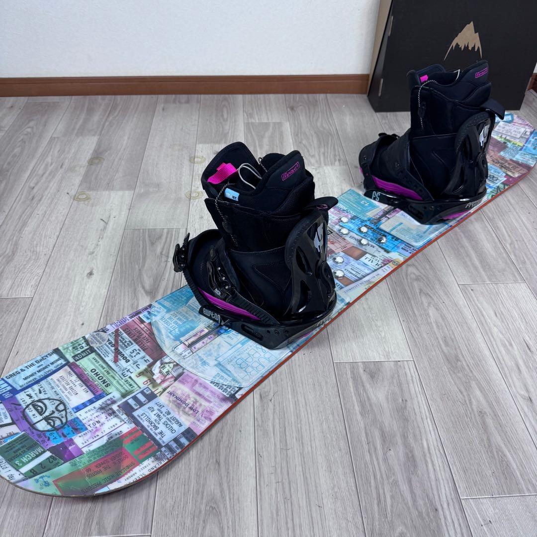 BURTON レディーススノーボードセット 142cm