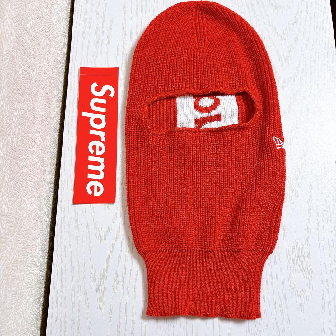 Supreme NEW ERA Balaclava 目出し帽　レッド　赤