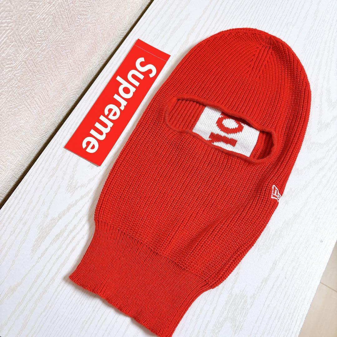 Supreme NEW ERA Balaclava 目出し帽　レッド　赤