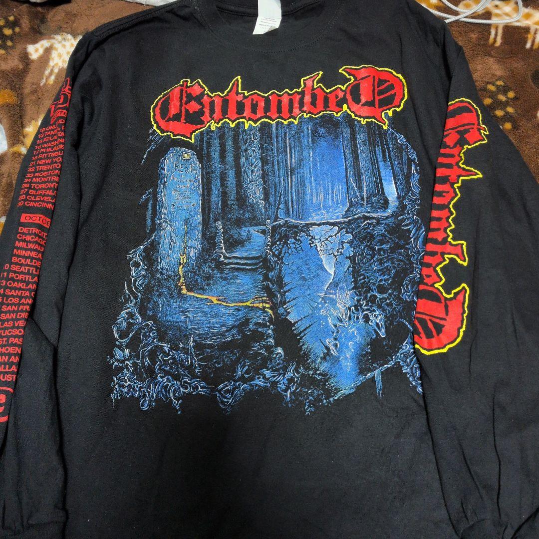 Entombed ツアーTシャツ Lサイズ 黒