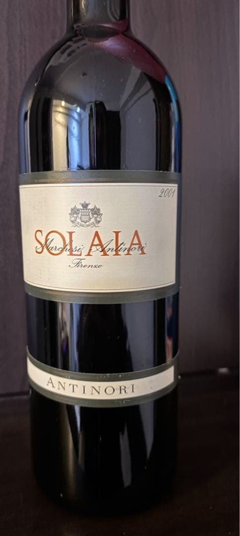 ワイン ANTINORI SOLAIA 2001 Toscana 750ml