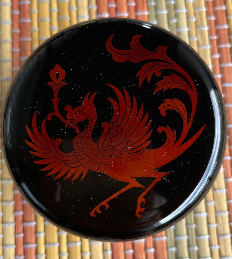 塗師 前端雅峯 夜桜蒔絵大棗 茶道具 共箱