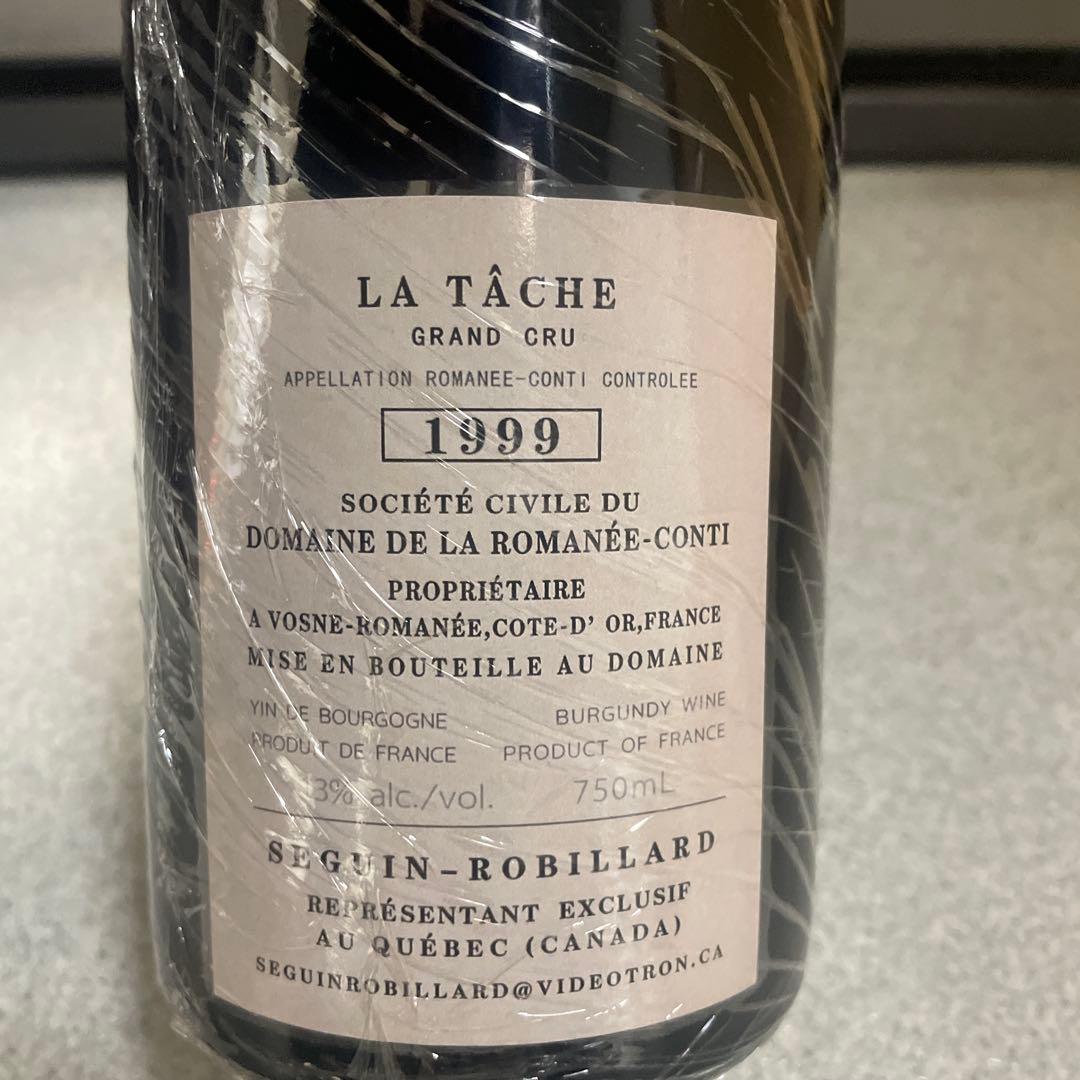 DRC LA TACHE（ラターシュ）1999 ロマネコンティ750ml(10)