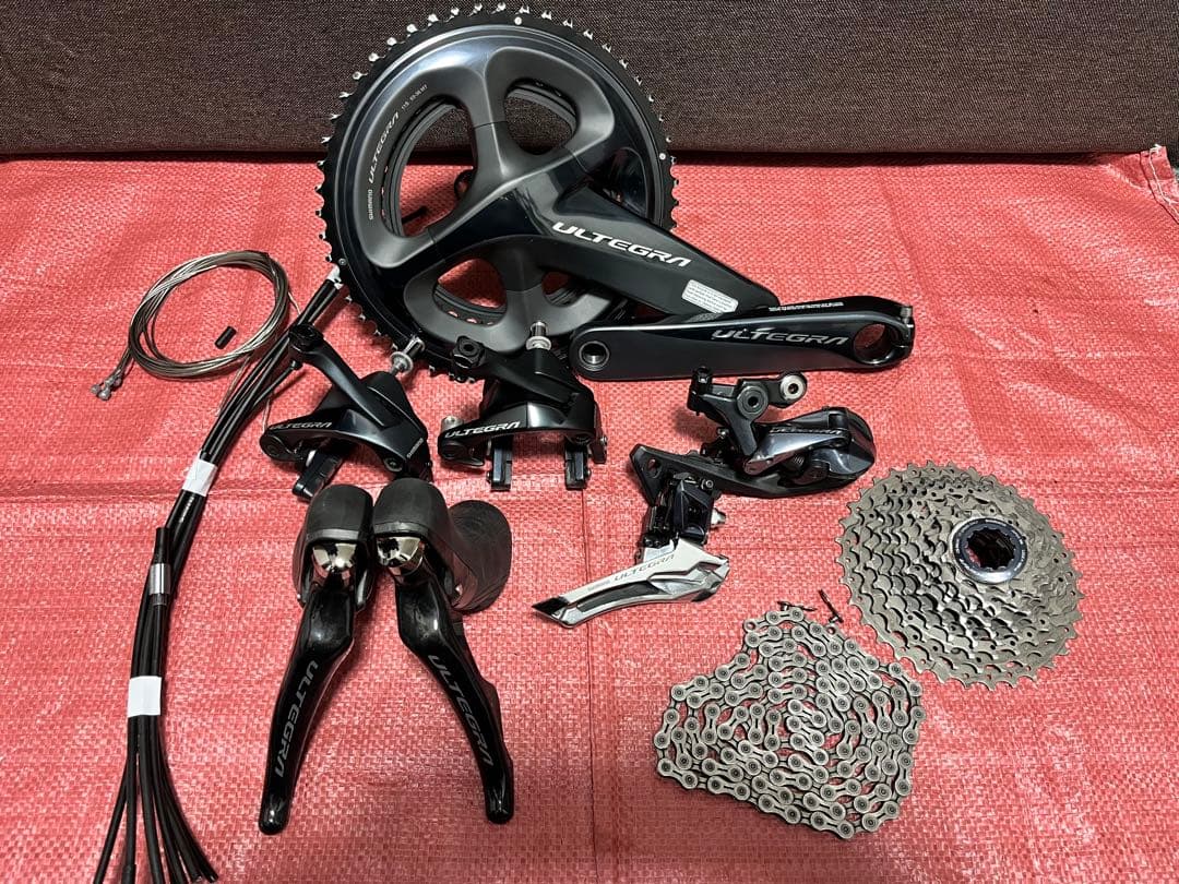 なお＊ Shimano ultegra r8000 コンポーネント