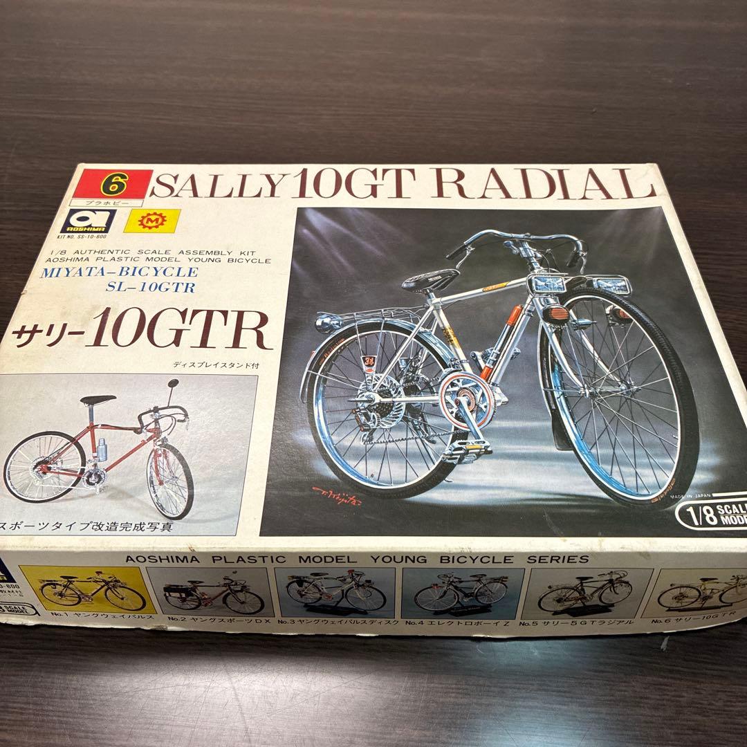 アオシマ 1/8 自転車 プラホビー サリー SALLY 10GTR プラモデル
