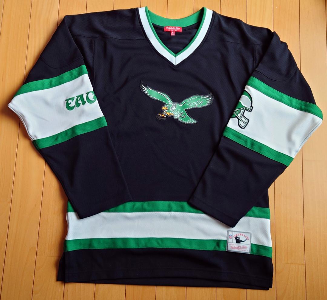 新品 Mitchell & Ness Eagles Mesh Jersey