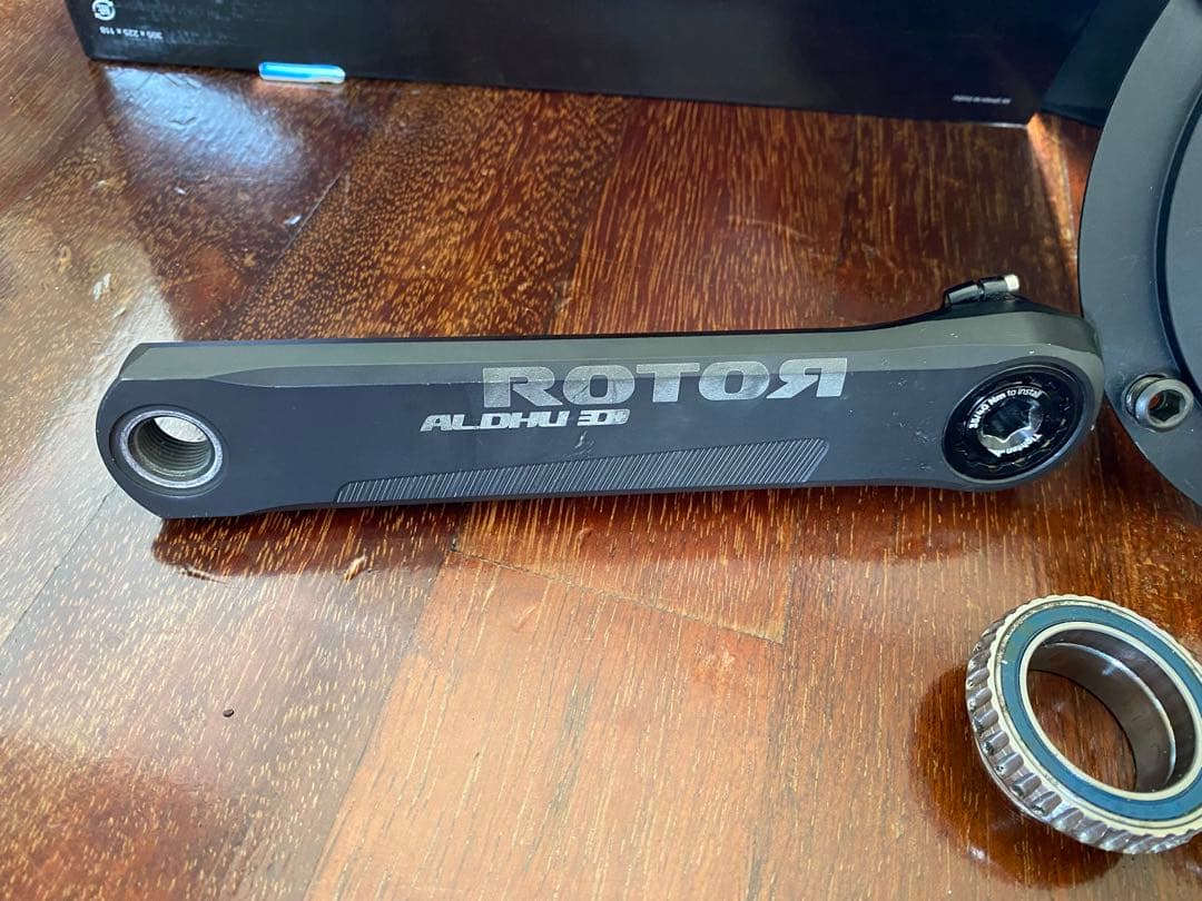ROTOR ALDHU 3D TRACK 170mm スパイダー　専用BBセット