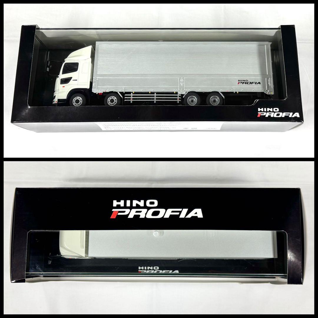 日野 プロフィア ￼非売品 ミニカー 低床4軸　HINO PROFIA