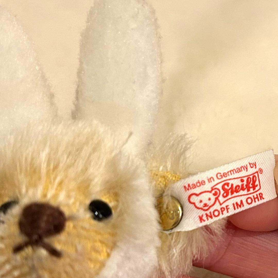 【週末セール】Steiff バニー　テディ　ぬいぐるみ　キーホルダー　日本限定