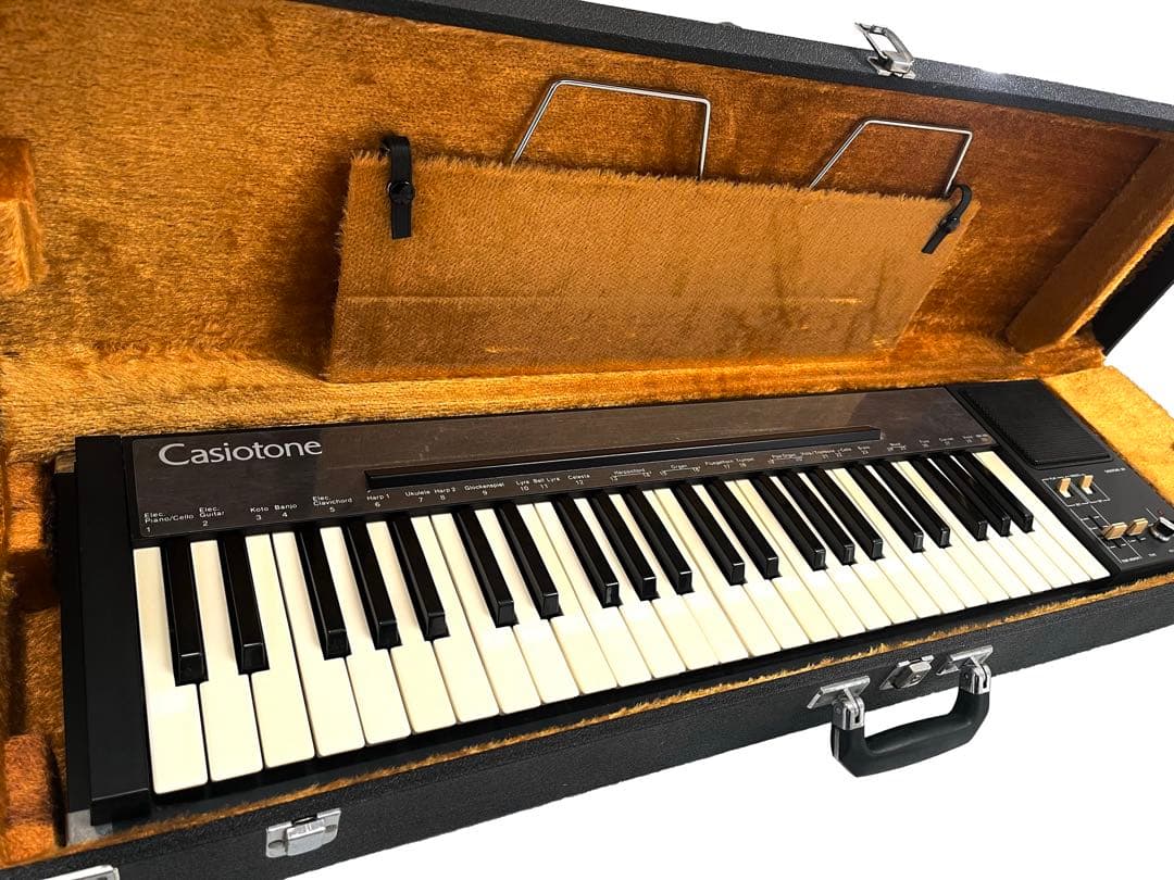 初期【1980年製】Casiotone 201 CT-201 完動品 ケース付き