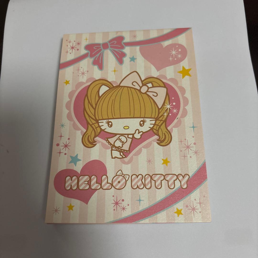【未使用】　辻希美 ハローキティ コラボメモ 辻ちゃん HELLO KITTY