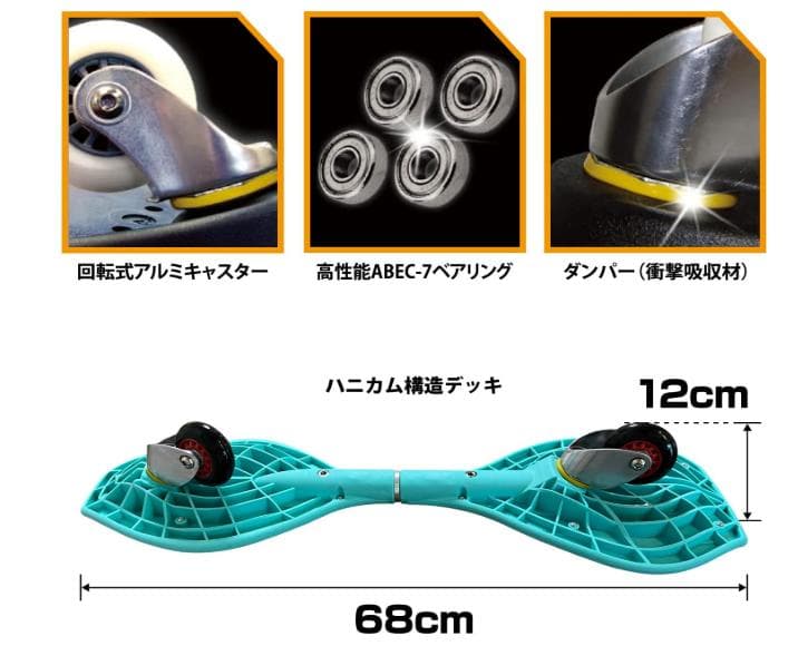 新品未開封　ラングスジャパン　リップスティック デラックスミニ スケートボード