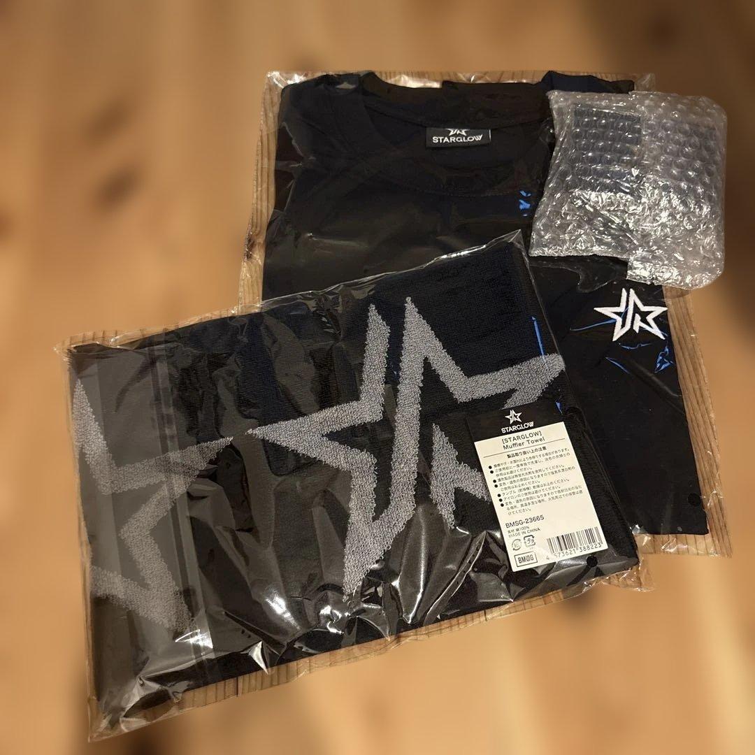 STARGLOW Signature M ブローチ　タオル　セット　Tシャツ
