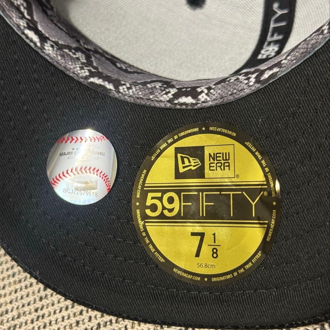 59FIFTY Black Snake サンディエゴ・パドレス 56.8cm