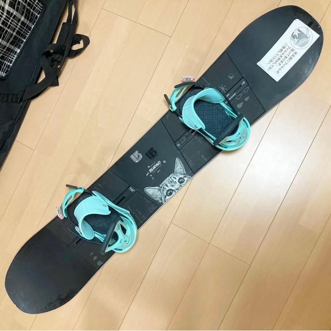 【美品】BURTON スノーボード 145cm ブーツ 24.5cm