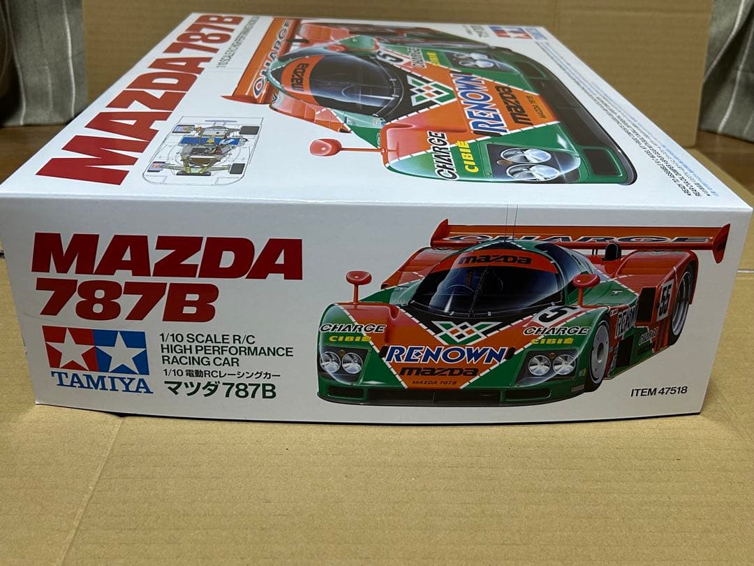 【新品・未使用！】TAMIYA MAZDA 787B