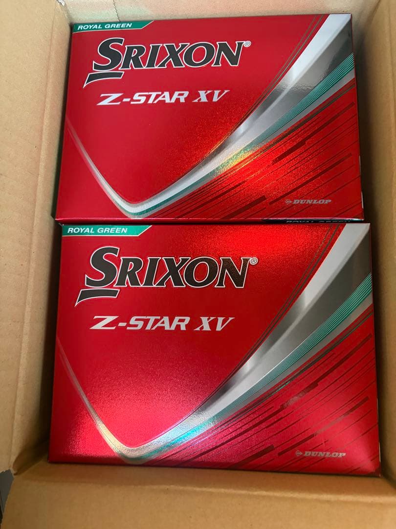 Srixon Z-STAR XV ボール 2ダース
