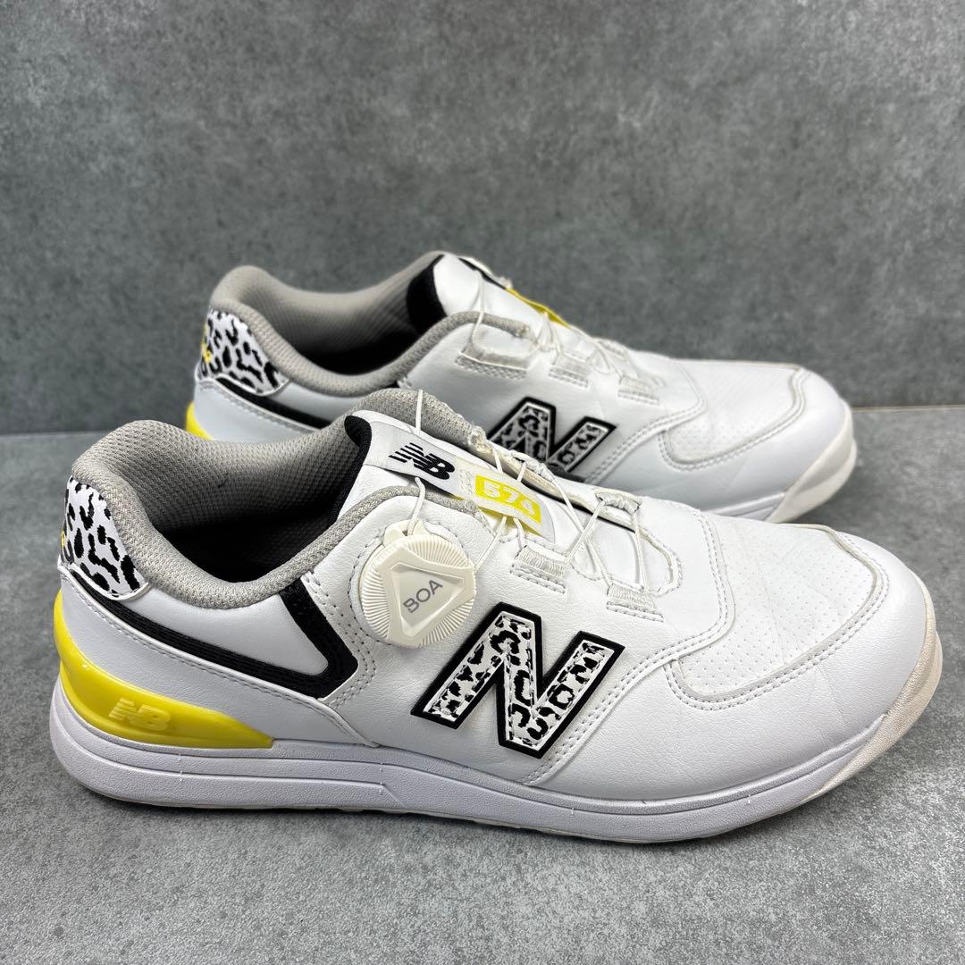 new balance ニューバランス ゴルフ 23.5 ボアダイヤル レザー