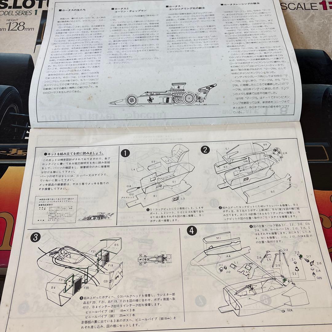 超貴重！　永代　1/ 8 ロータス72D John Player Special