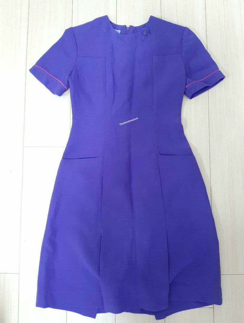 【超激レア】　タイ航空　TG Thai Airways　4点セット　本物制服