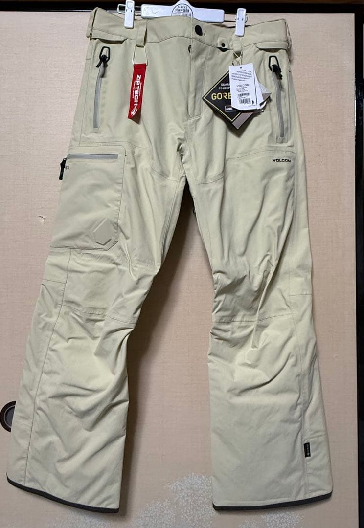 VOLCOM GORE-TEX スノーボードパンツ Mサイズ KHA イエロー
