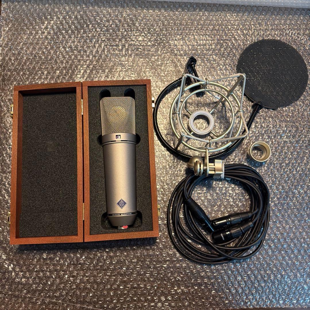 【極美品】NEUMANN u87ai 【国内正規品】ポップ、ケーブル付き
