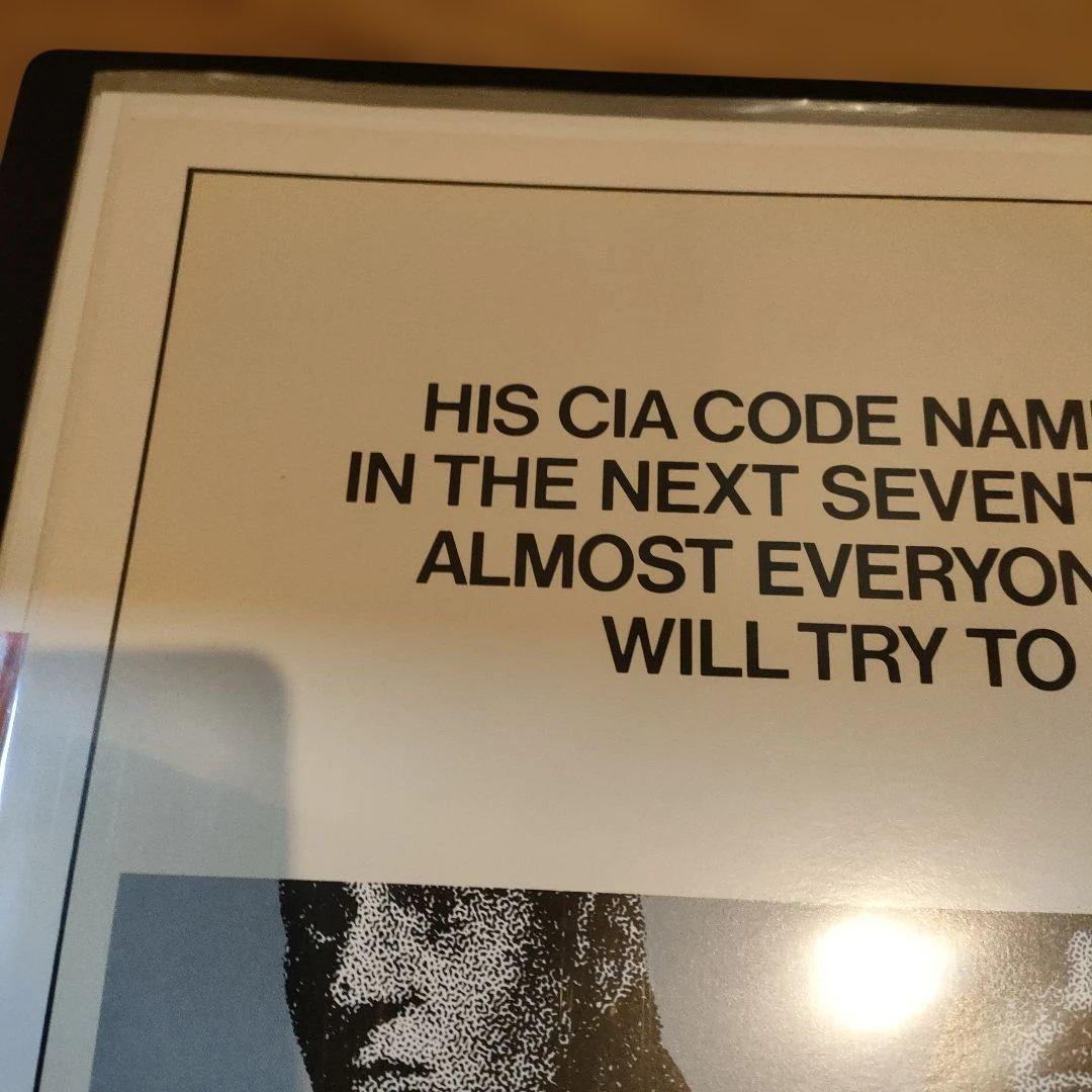「コンドル」本国アメリカ版インサートサイズ　オリジナル映画ポスター