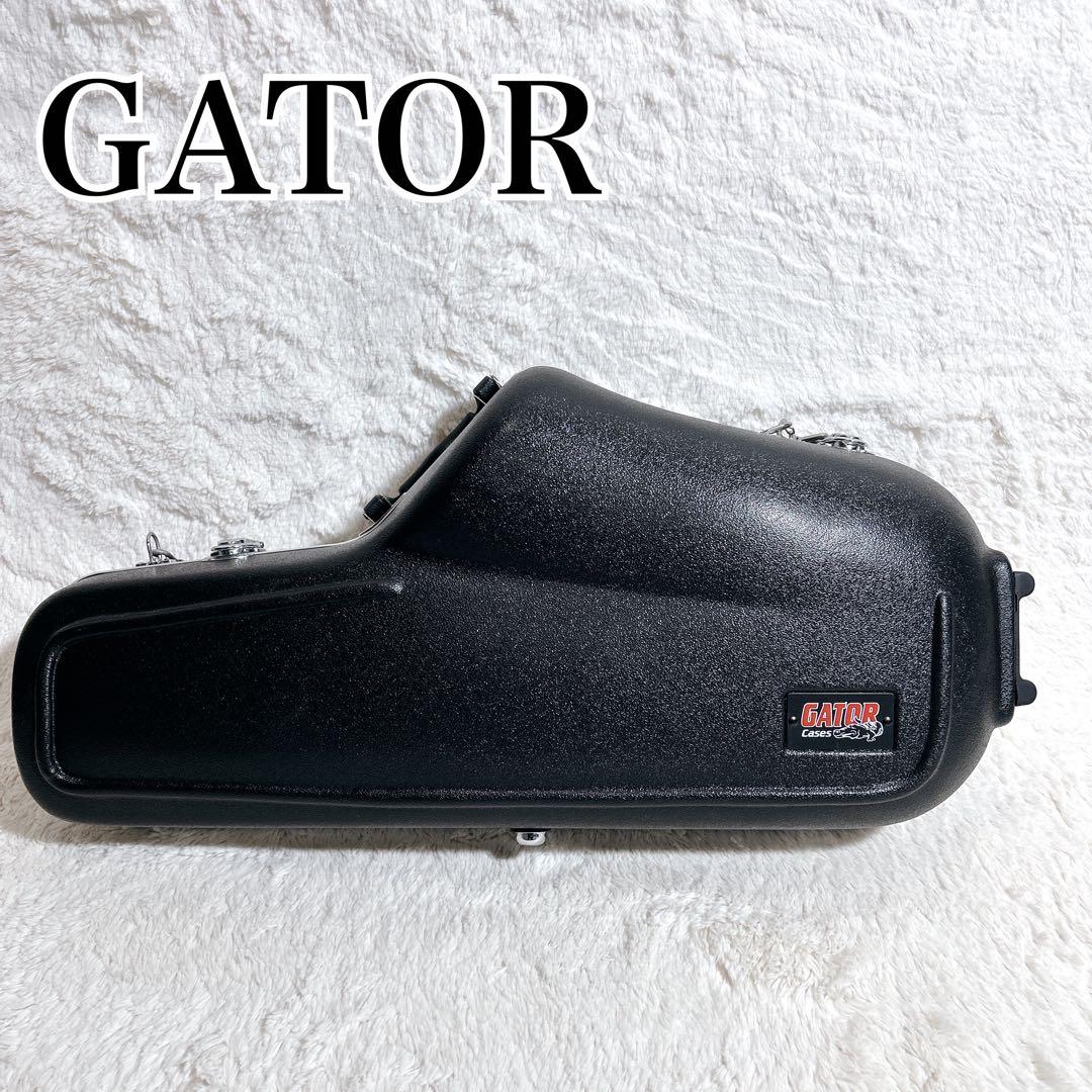 【美品】GATOR アルトサックス用 ハードケース ABS樹脂製 軽量ケース