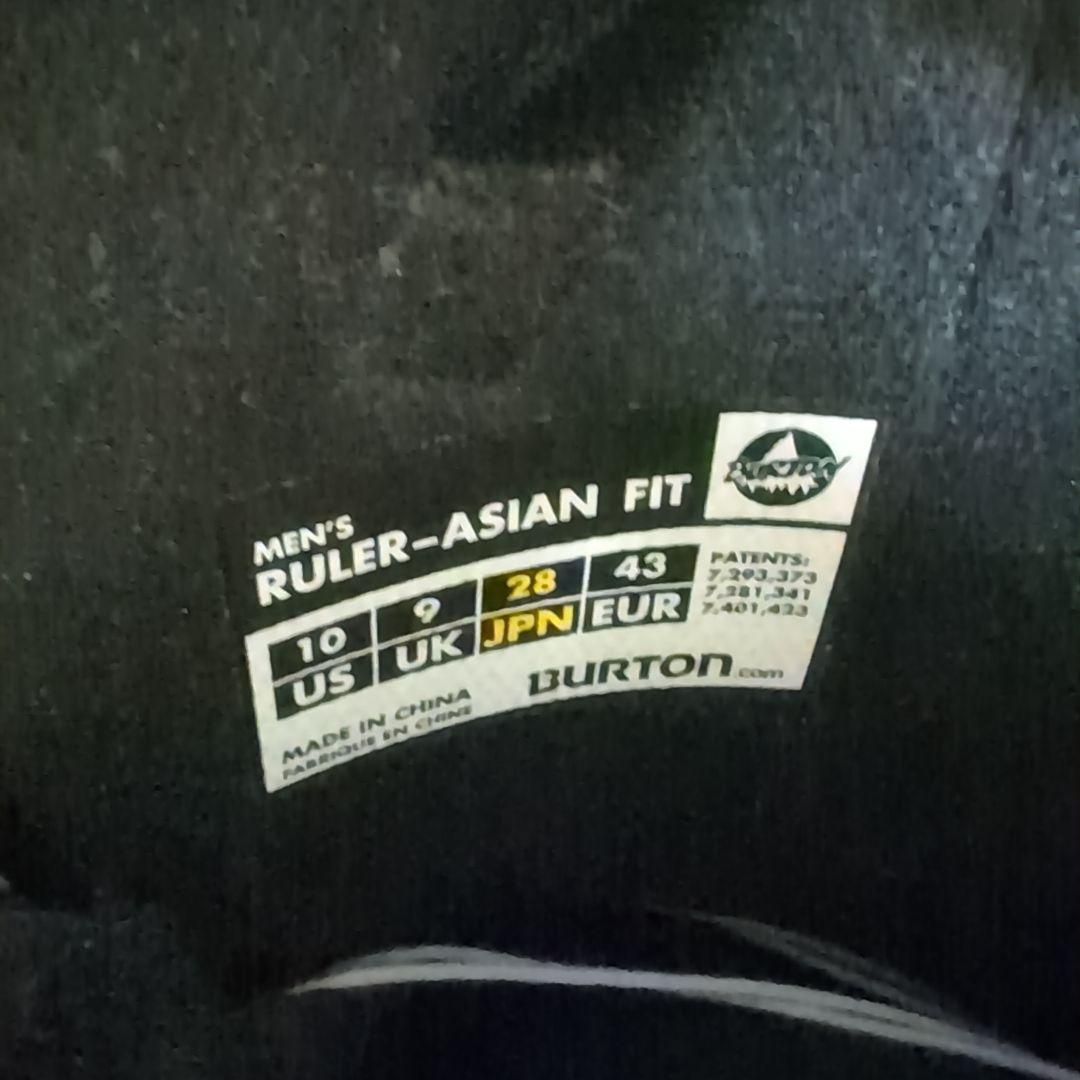 スノーボード BURTON RULER-ASIAN FIT 28cm