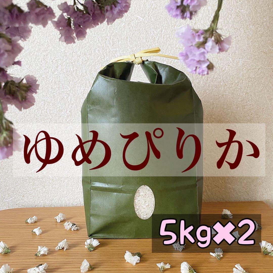 新米✳︎ゆめぴりか✳︎北海道産＊農家直送＊送料込み＊美味しいお米＊5キロ×2
