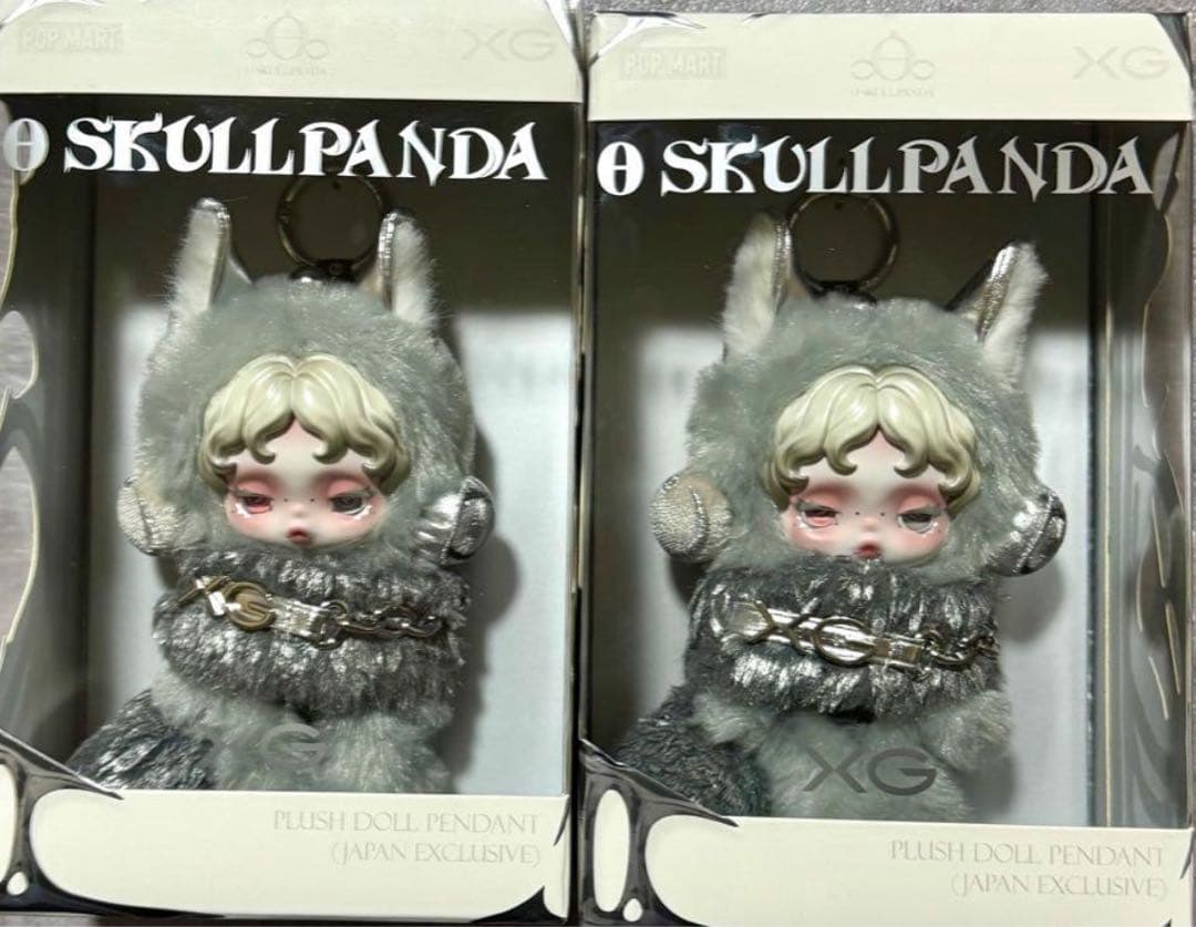 SKULLPANDA XG スカルパンダ POPMART 日本限定　２店セット