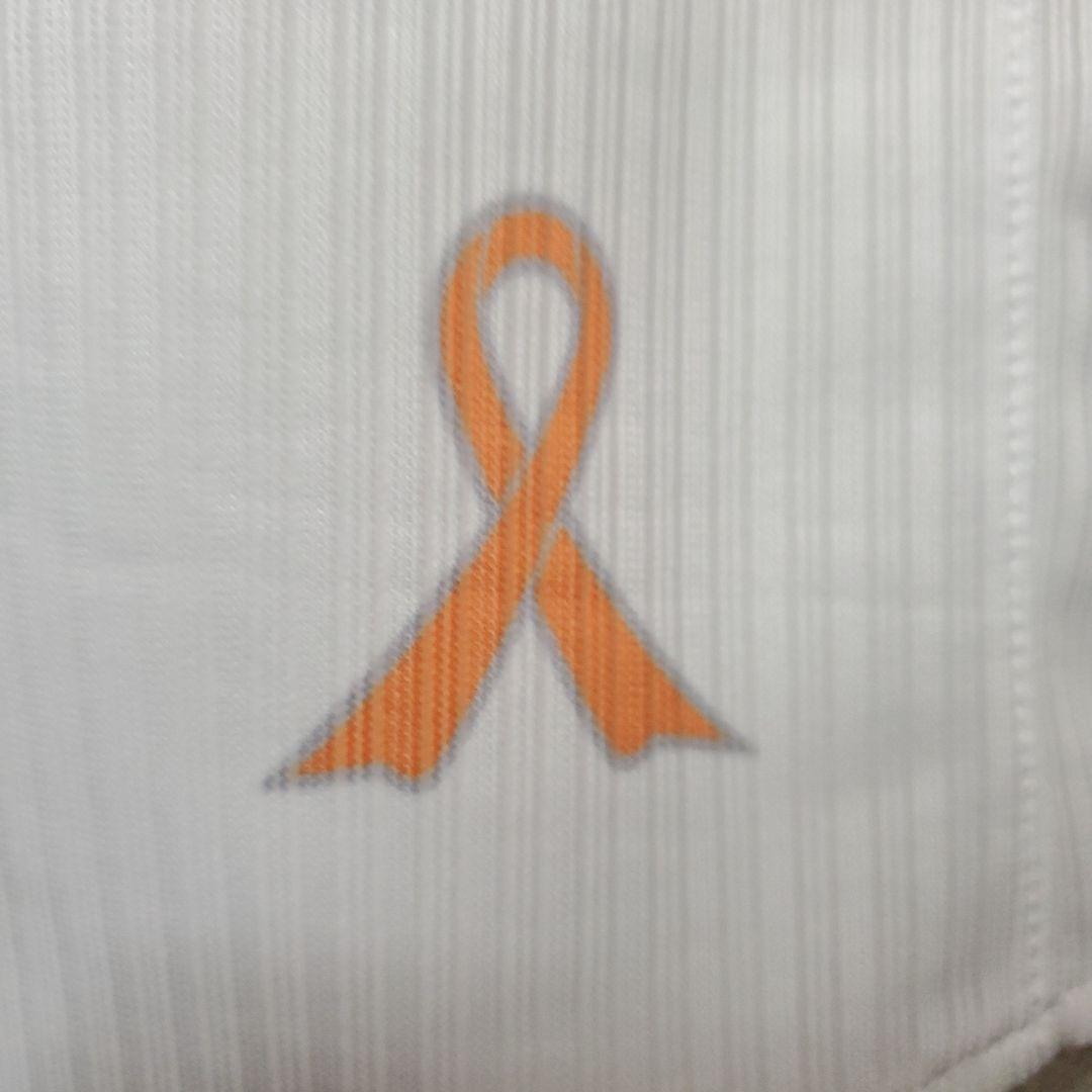 埼玉西武ライオンズ　オレンジリボンユニホーム　岸潤一郎選手　直筆サイン入り