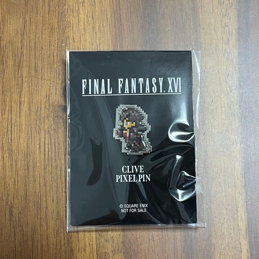 ピンズ・ピンバッジ・缶バッジ Final Fantasy XVI Clive Pixel Pin